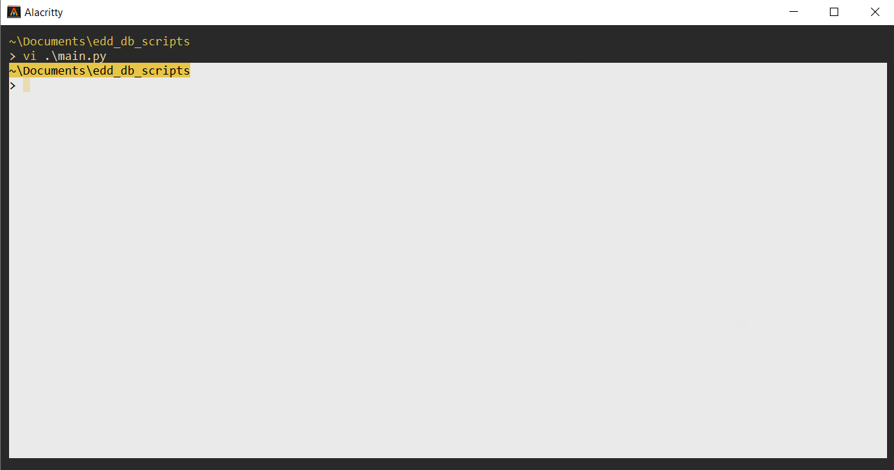 Foreground And Background Is Inverted When Resizing Window Inside Vim · Issue 3989 · Alacritty