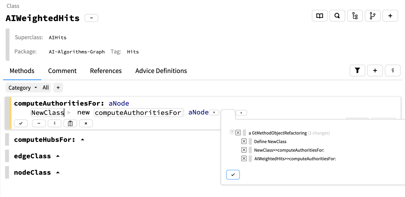 extract to component & method object refactoring changes preview are ... extract to component & method object refactoring changes preview are ...