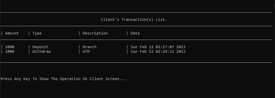 GitHub - MoustafaAbdelaziz/Bank-ATM-System: Bank system using procedural programming paradigm.