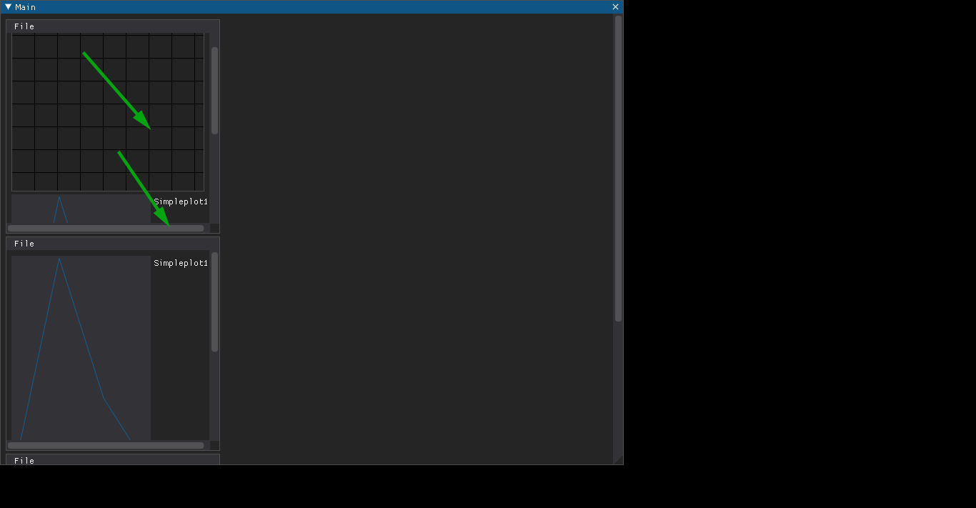Scroolbar inside node editor · Issue #1516 · hoffstadt/DearPyGui · GitHub