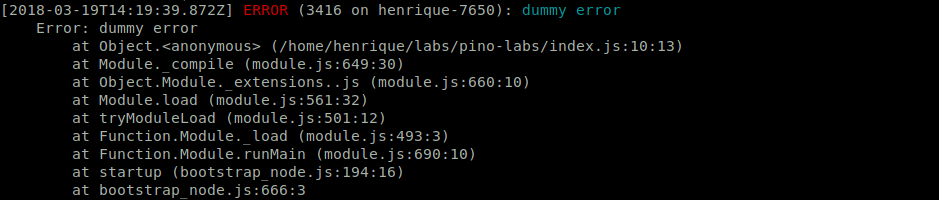 Improve stack traces for serialized errors in pretty mode · Issue #373 ...