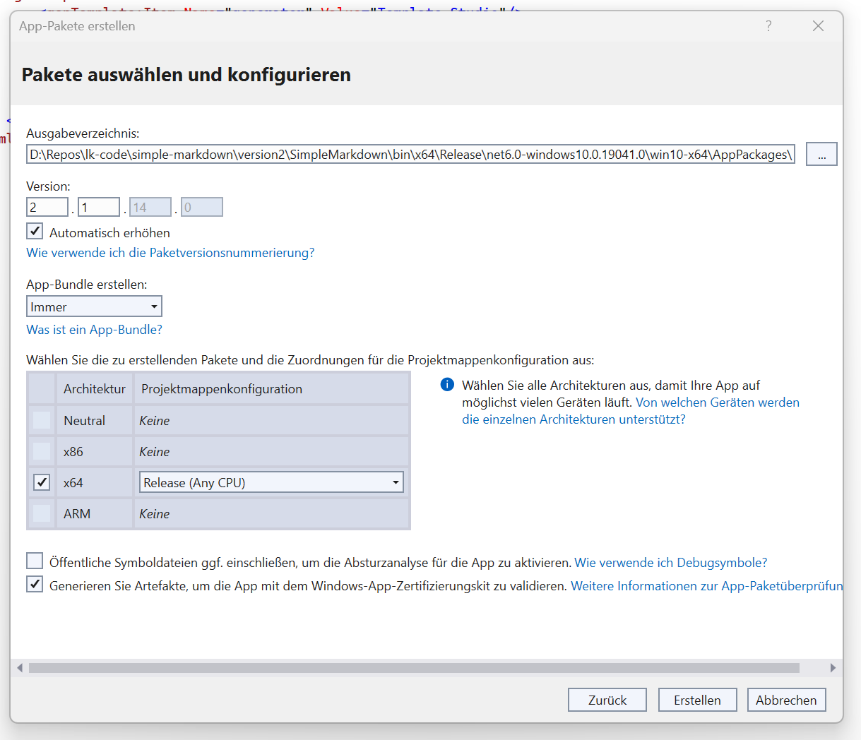 Winui 3 Missing Architectures For Store Deploy · Issue 7800 · Microsoftmicrosoft Ui Xaml · Github