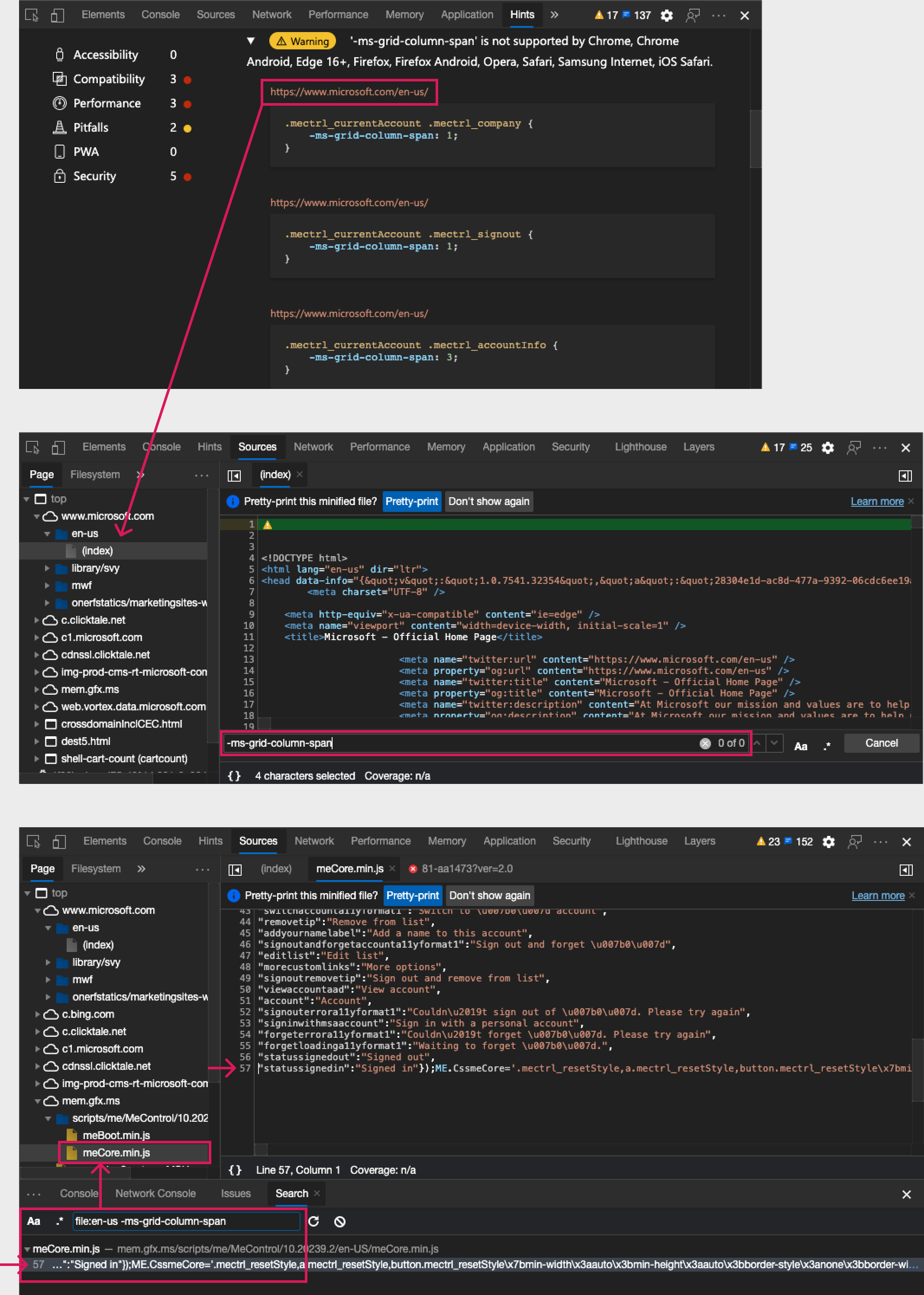 [bug] Link To Source For Code Preview Doesn T Link To A Valid Location · Issue 3998 · Webhintio