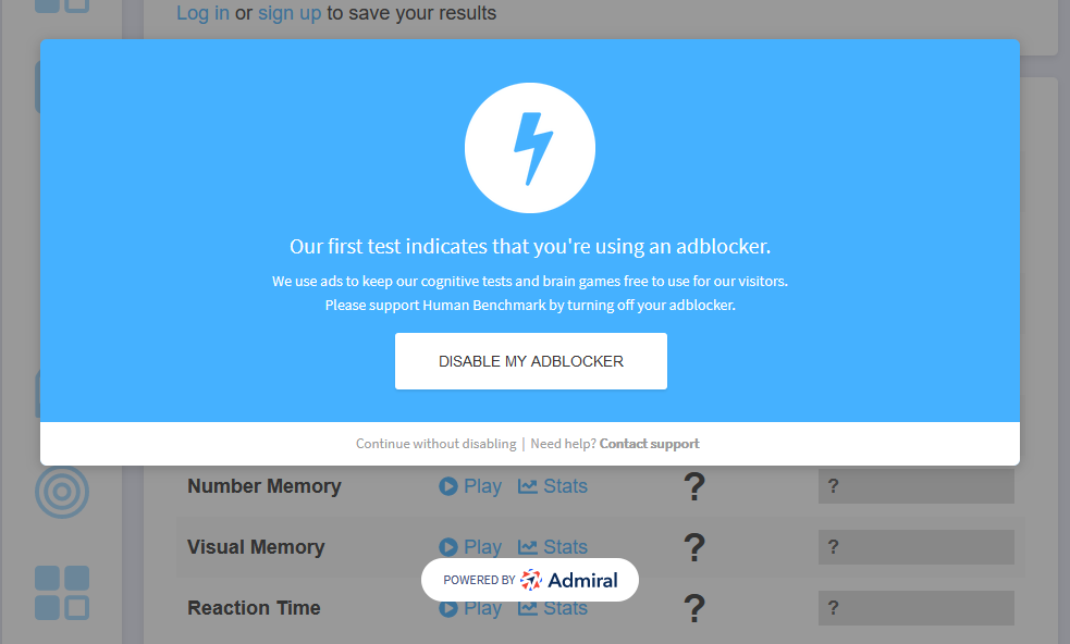 humanbenchmark.com · Issue #4430 · NanoMeow/QuickReports · GitHub