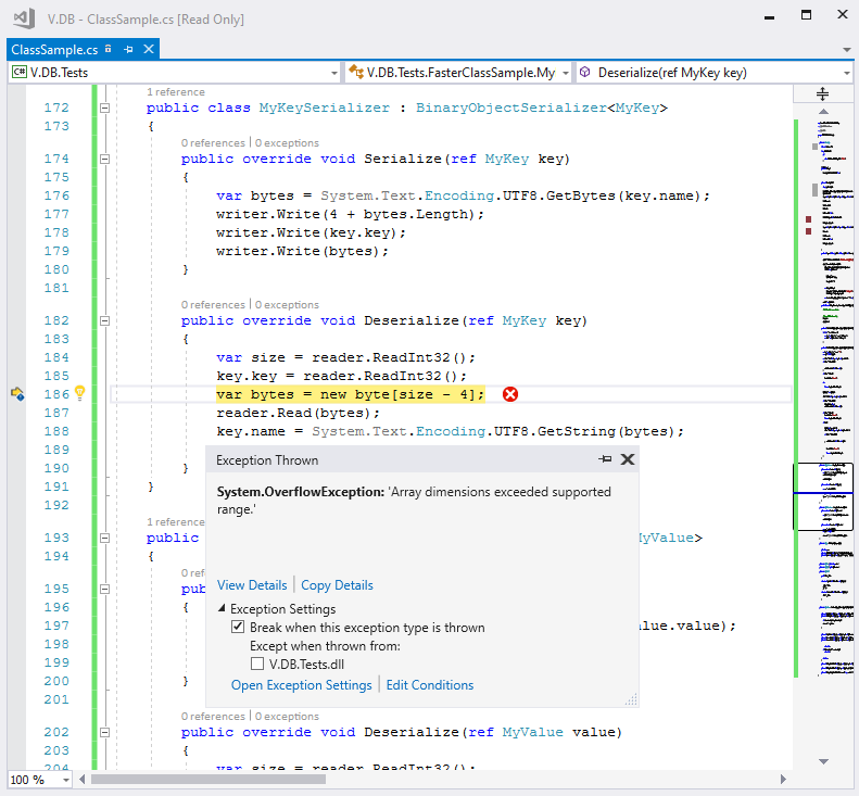 [C#] Variable Length Classes Cant Be Recovered After Process Restart ...
