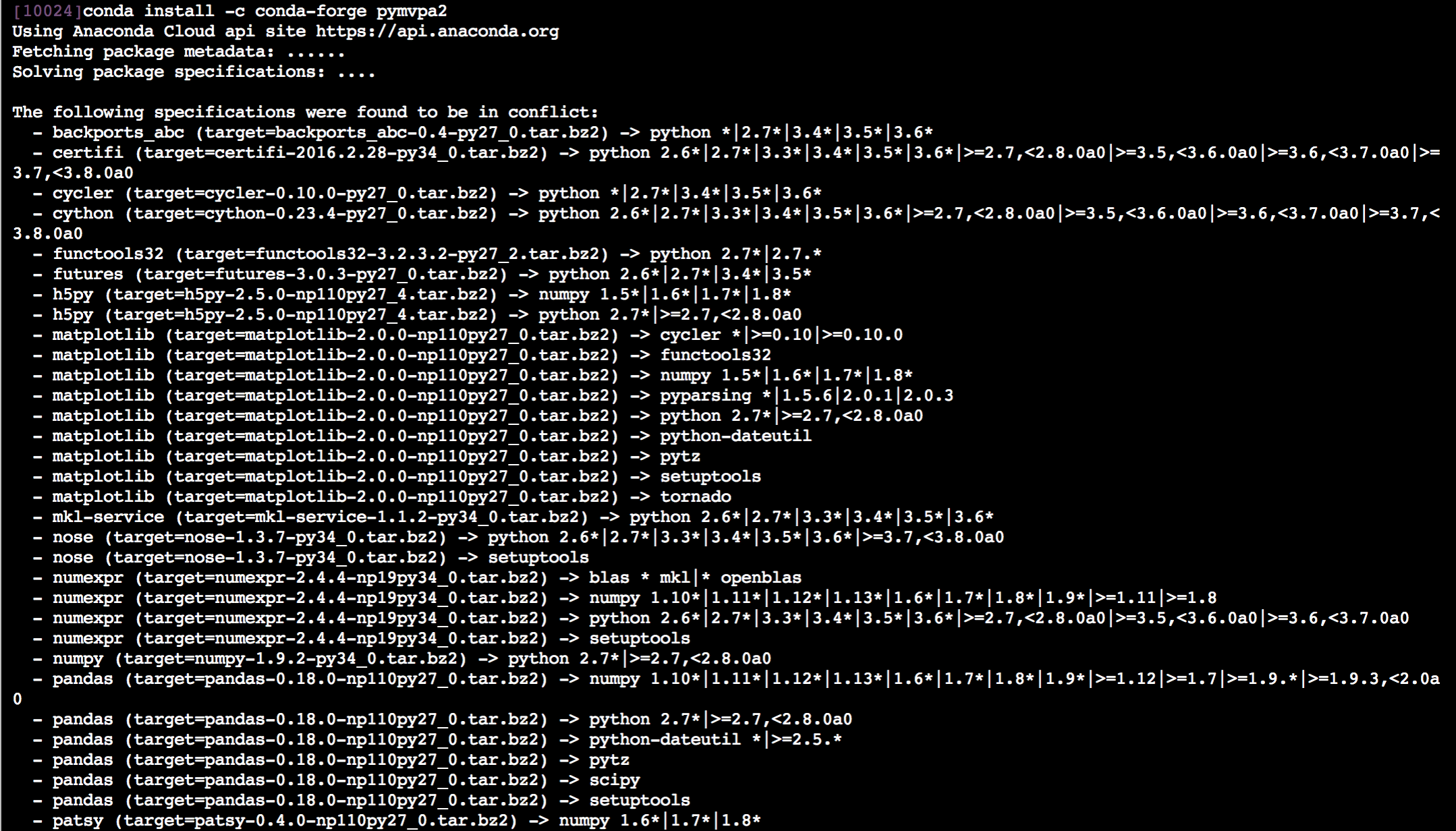 Installation Error · Issue #590 · PyMVPA/PyMVPA · GitHub