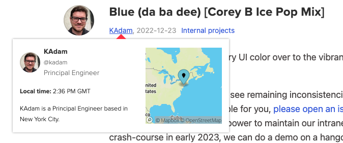 Brand red still used in several places that should be blue · Issue #571 · humanmade/h2 · GitHub