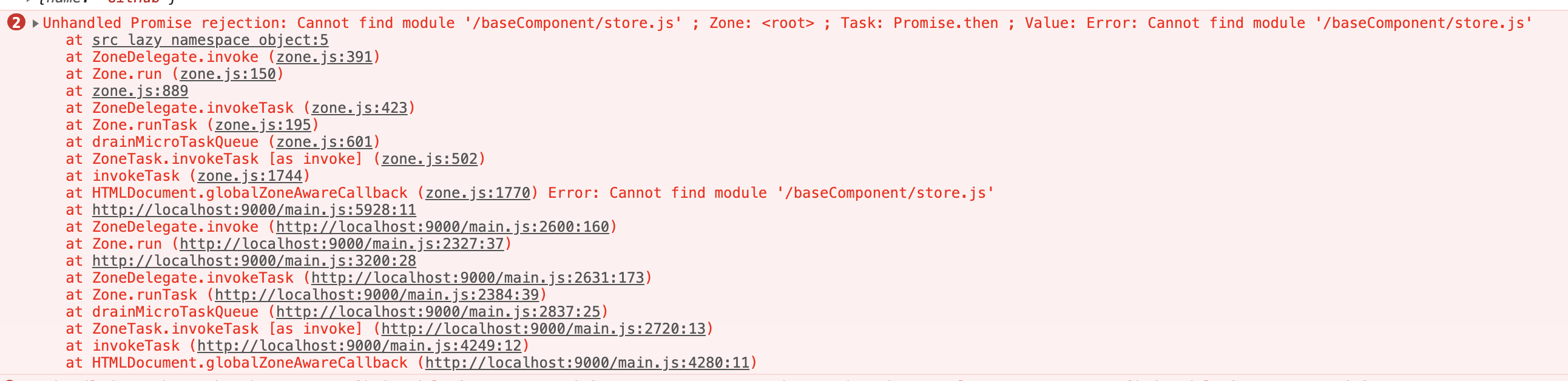 Uncaught SyntaxError: Unexpected token