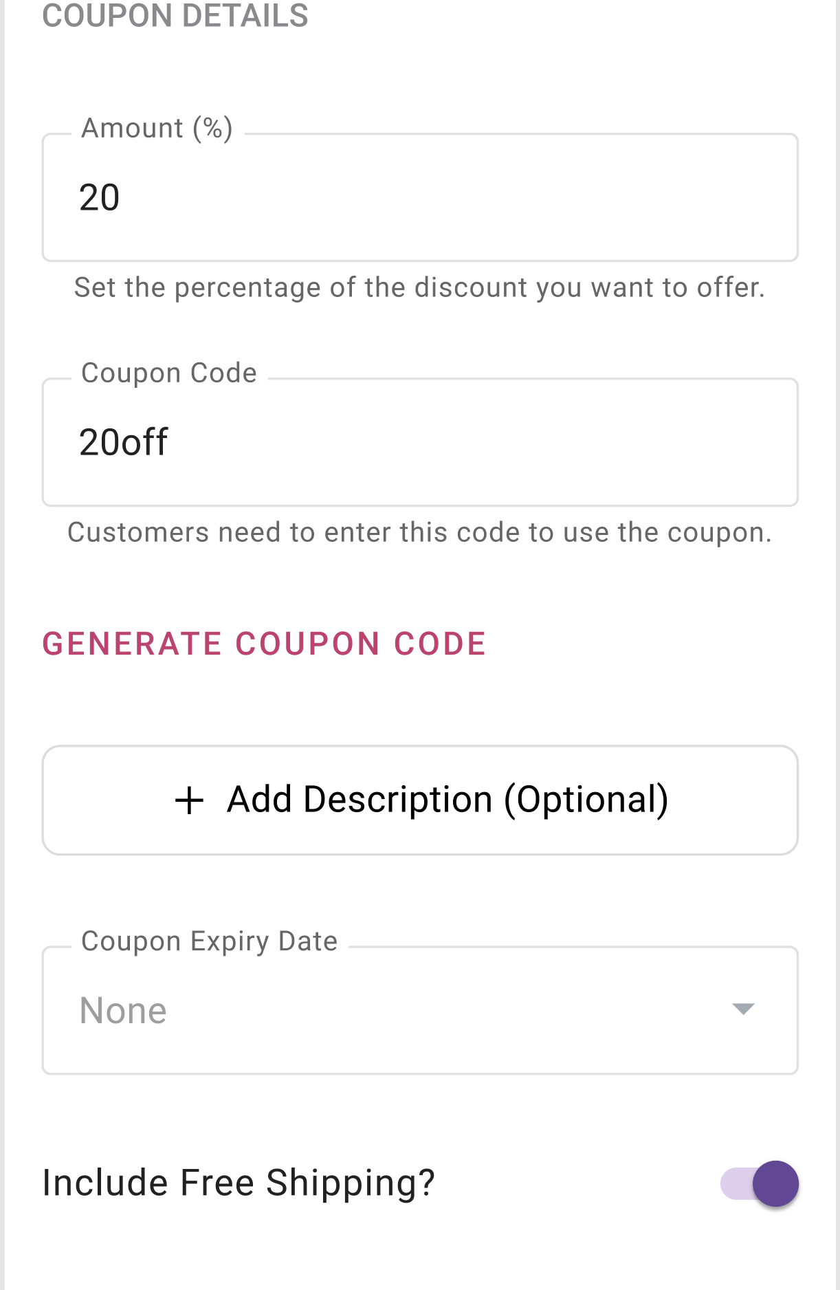 [Coupons] Add option to change the expiration date · Issue #6494 ...