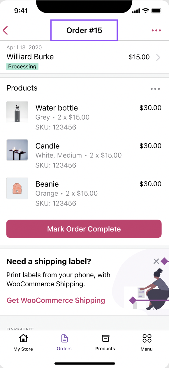 Shipping label image needs end margin · Issue #6674 · woocommerce/woocommerce-android · GitHub