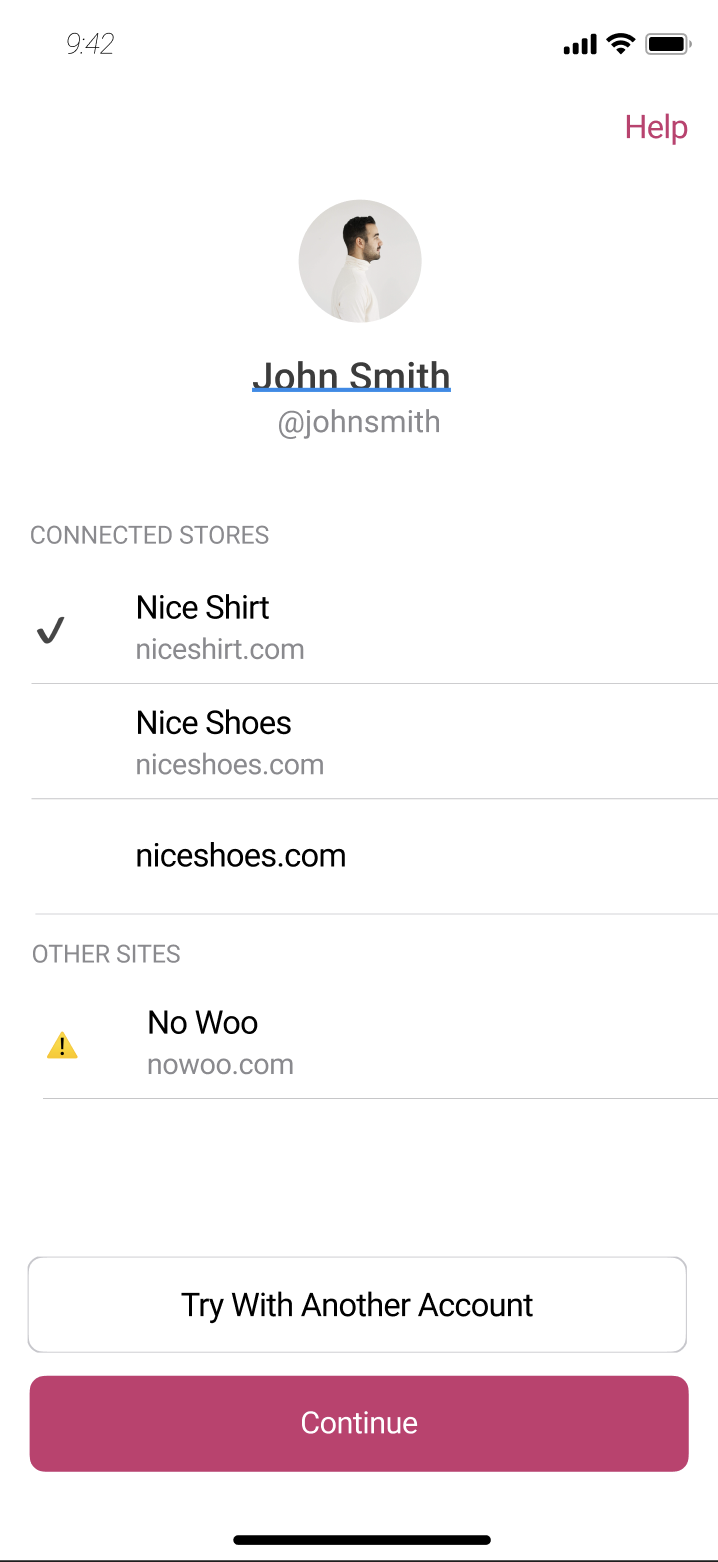 [login] List Non Woo Stores In The Site Picker And Allow Installing Woo · Issue 7129