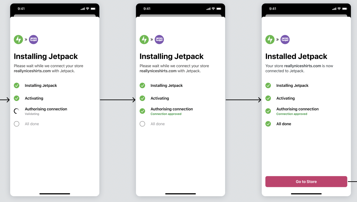 [simplified Login] Jetpack Installation Steps · Issue 7848 · Woocommerce Woocommerce Android