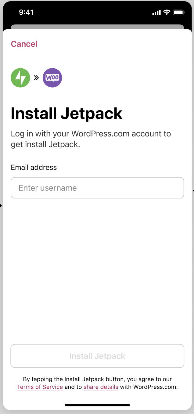 Rest Api Wpcom Email Screen For Jetpack Connection · Issue 8395 · Woocommercewoocommerce