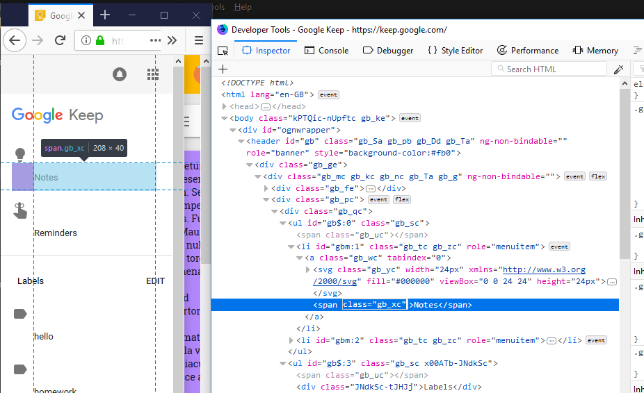 keep.google.com - design is broken · Issue #17828 · webcompat/web-bugs · GitHub