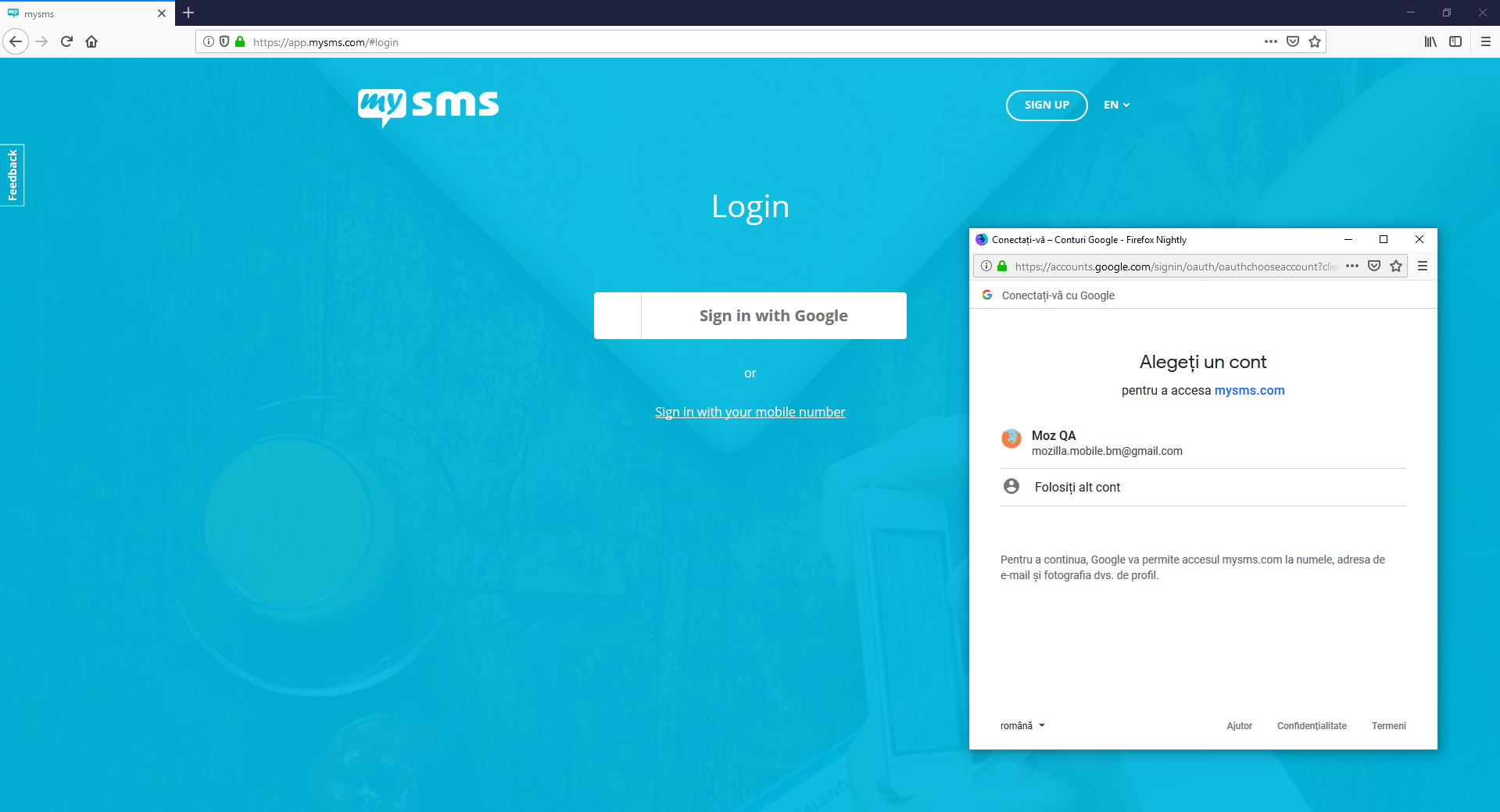 app.mysms.com - design is broken · Issue #22341 · webcompat/web-bugs · GitHub