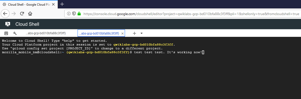 console.cloud.google.com - GCloud shell doesn't accept text input · Issue #22025 · webcompat/web ...
