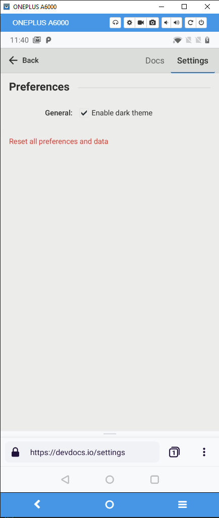 devdocs.io - The preferences (eg. dark mode) doesn't get saved · Issue #31860 · webcompat/web ...