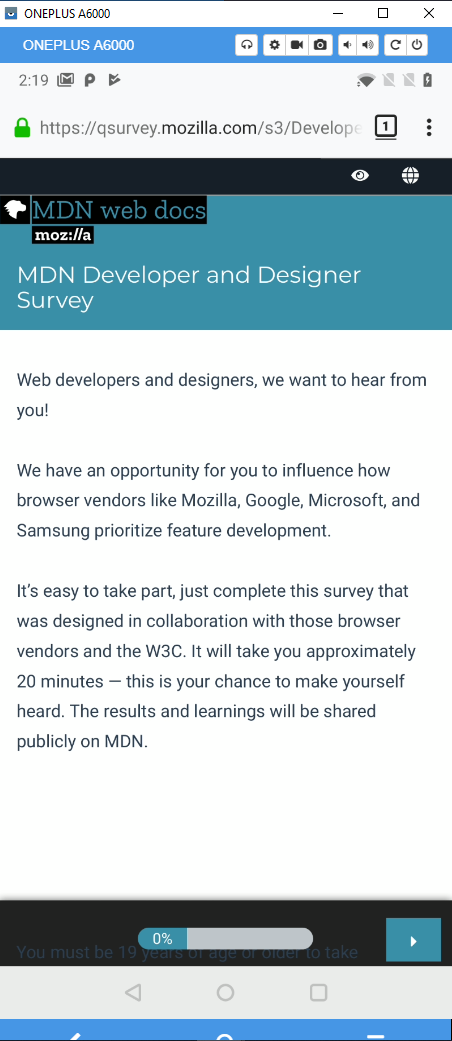 qsurvey.mozilla.com - site is not usable · Issue #36346 · webcompat/web-bugs · GitHub