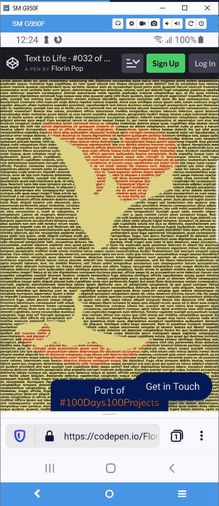 codepen.io - Overlay text is not visible on first load · Issue #42577 ...