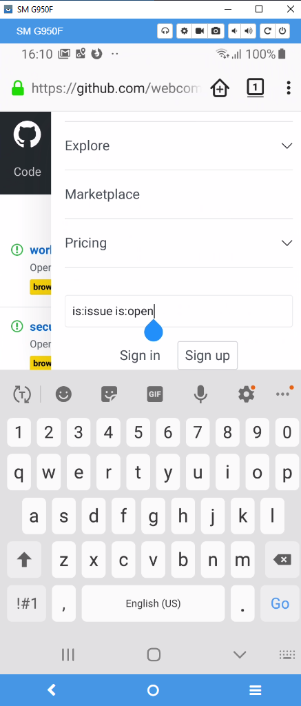 github.com - design is broken · Issue #43584 · webcompat/web-bugs · GitHub