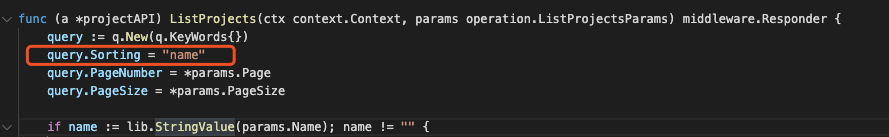 Support other ordering in list project api · Issue #13940 · goharbor ...