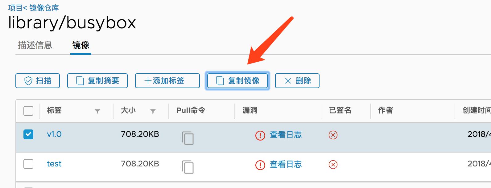 Image retag function · Issue #5778 · goharbor/harbor · GitHub
