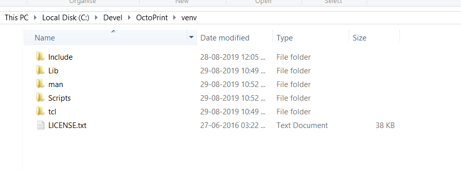 Development : Setting up development environment · Issue #3259 · OctoPrint/OctoPrint · GitHub