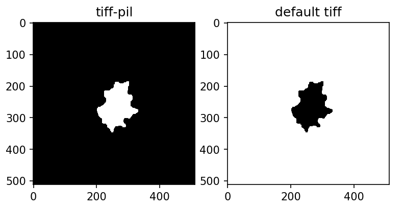 Value changed when loading logical tiff image · Issue #355 · imageio/imageio · GitHub