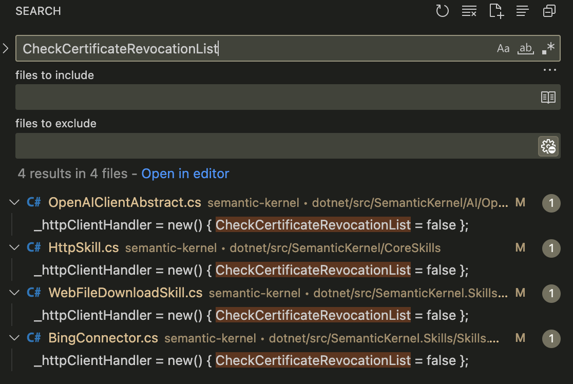 The SSL connection could not be established · Issue #207 · microsoft/semantic-kernel · GitHub