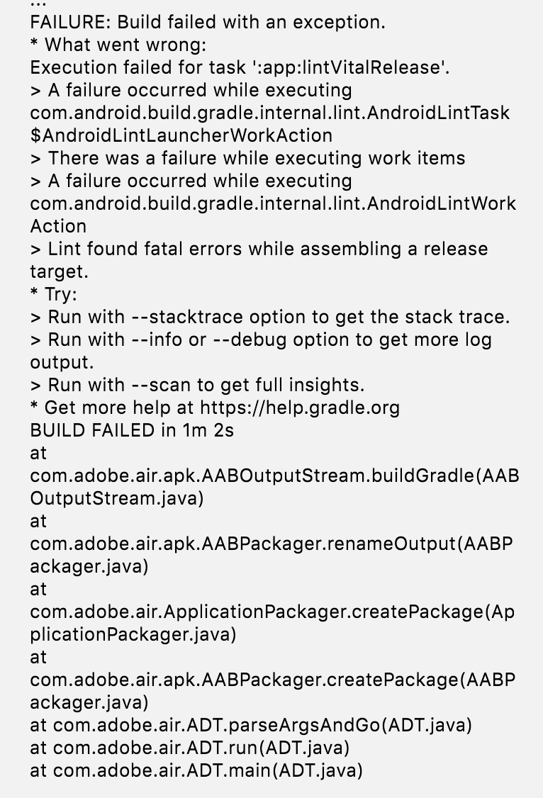 Java OutOfMemoryError · airsdk Adobe-Runtime-Support · Discussion #1426 · GitHub