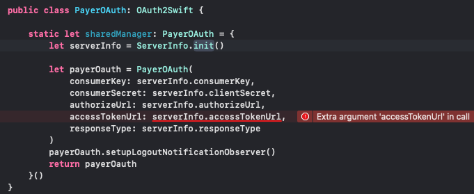 Update Errors Extra Argument Accesstokenurl · Issue 603 · Oauthswift Oauthswift · Github