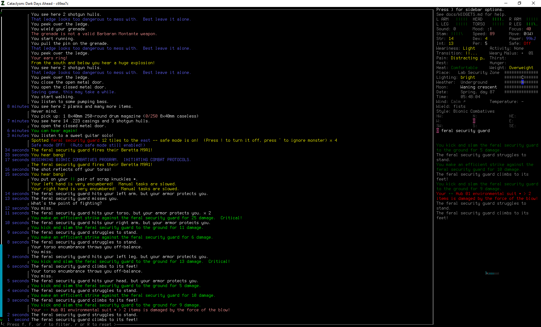 Unarmed attacks destroy attacker's armor suits · Issue #63899 · CleverRaven/Cataclysm-DDA · GitHub