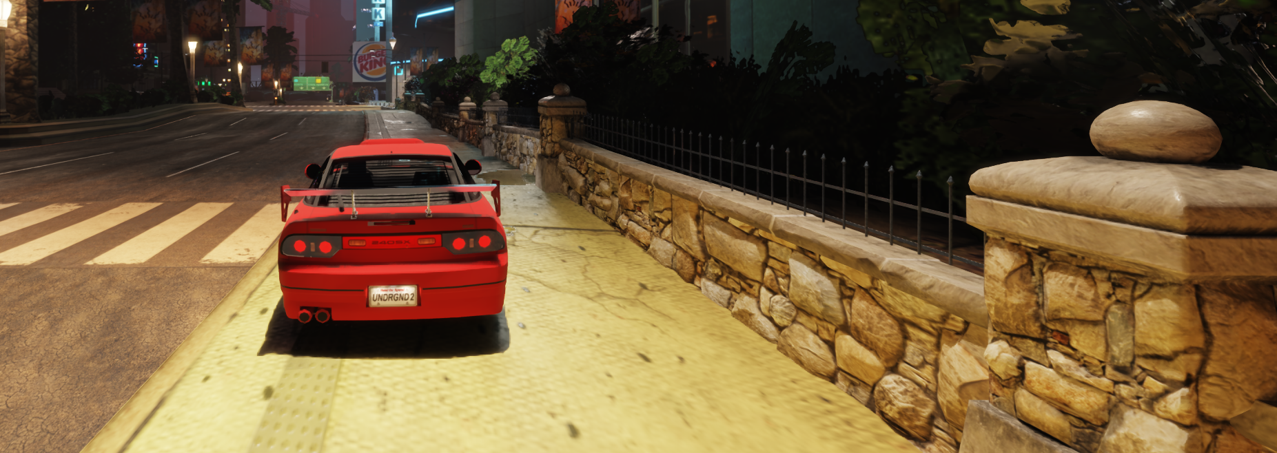 [PT. 1] Mesh replacements for common walls/fences on roadways · Issue #89 · Ekozmaster/NFSU2-RTX ...