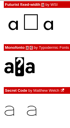 Display of fallback character · Issue #290 · FontManager/font-manager ...