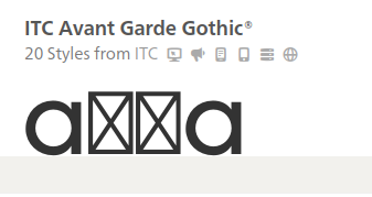 Display of fallback character · Issue #290 · FontManager/font-manager · GitHub