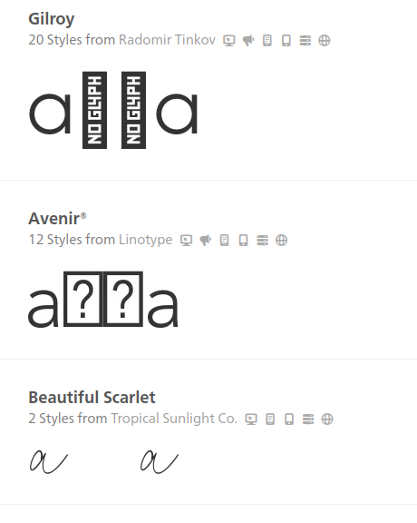 Display Of Fallback Character · Issue 290 · Fontmanagerfont Manager · Github 
