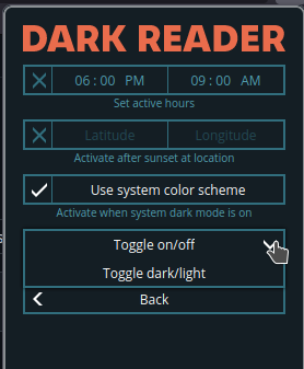 [Feature Request] Use bright mode during the day and dark mode at night ...