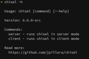 Chisel not displaying its version · Issue #2456 · BlackArch/blackarch · GitHub