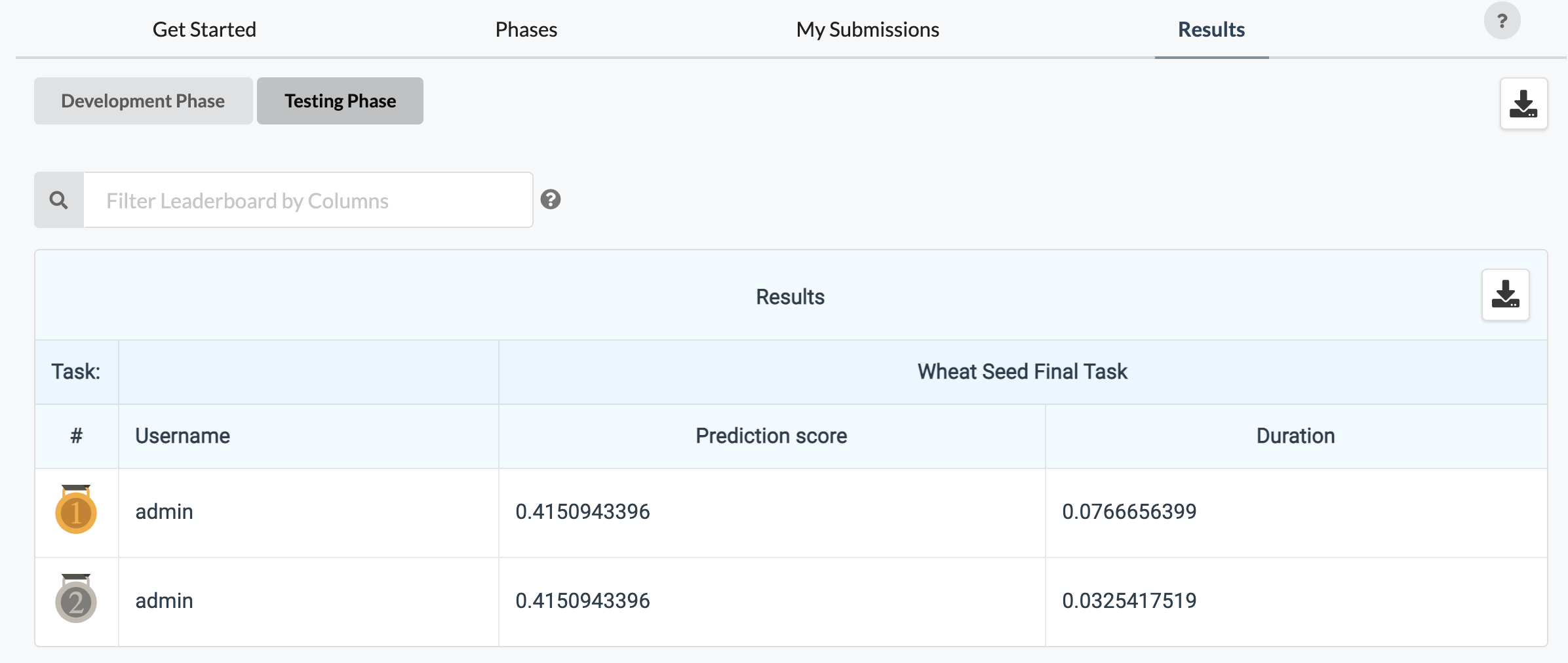Possibility to add several submissions to the leaderboard · Issue #539 · codalab/codabench · GitHub