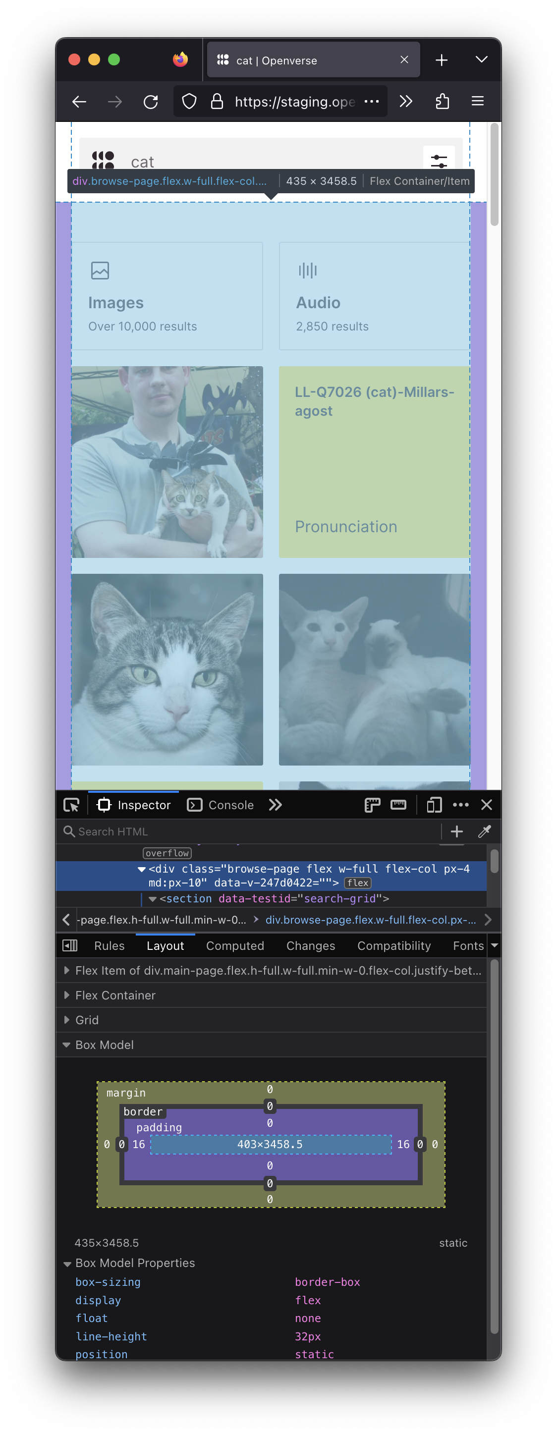 Increase padding of search results grid on mobile size · Issue #2133 · WordPress/openverse ...