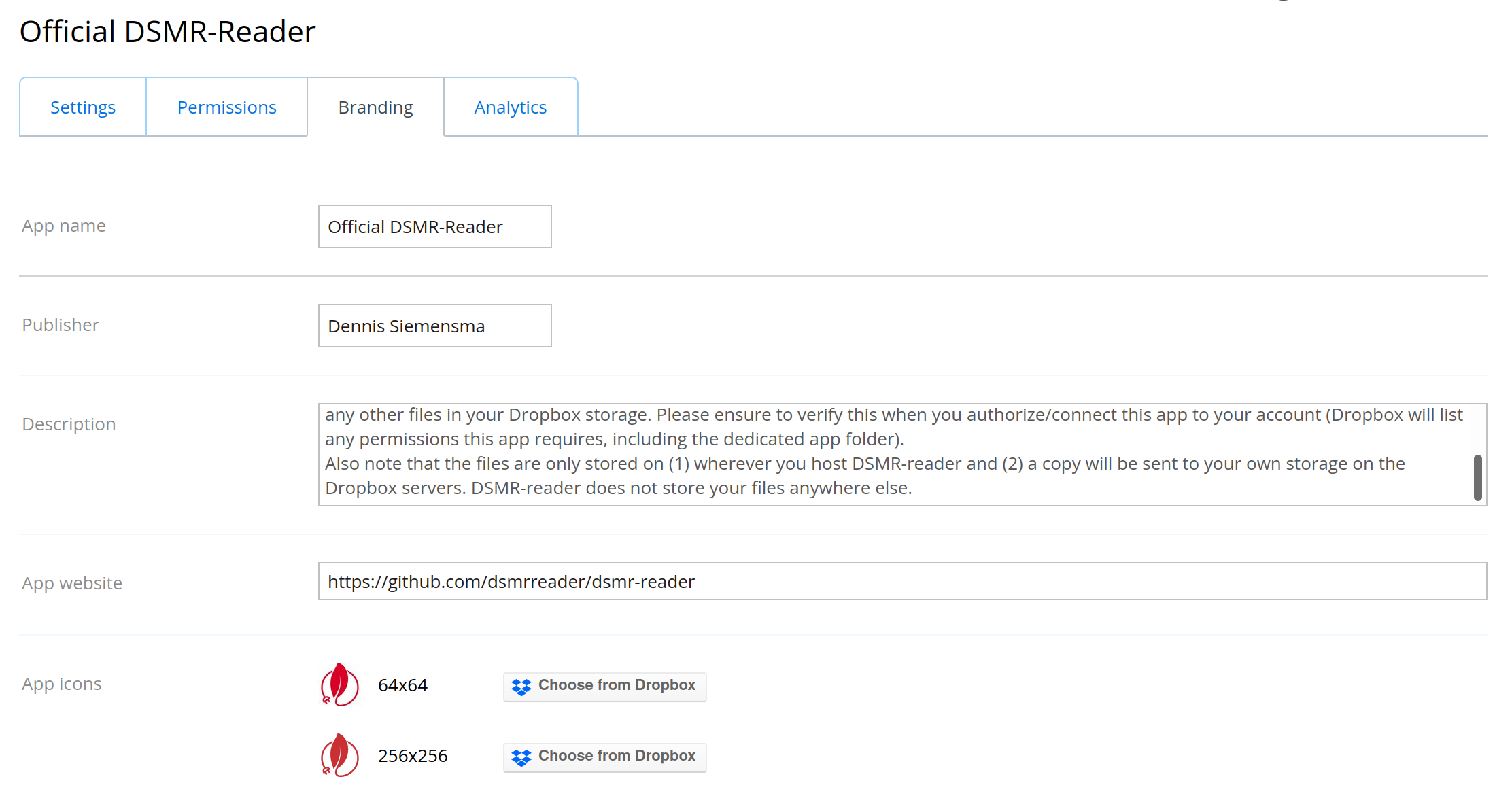 Dropbox integratie via OAuth + PKCE (App Key: w5z4vlw9t2dqq5g) · Issue #1210 · dsmrreader/dsmr ...
