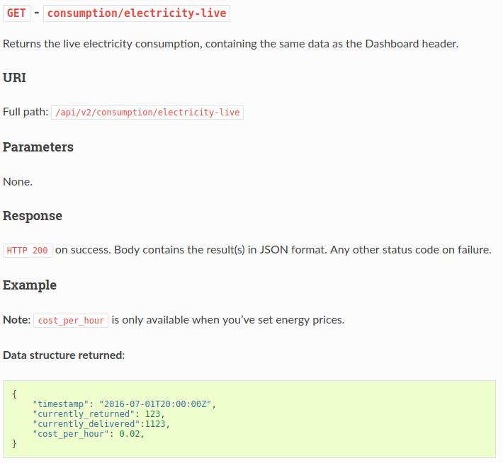 Get live usage trough API · Issue #462 · dsmrreader/dsmr-reader · GitHub