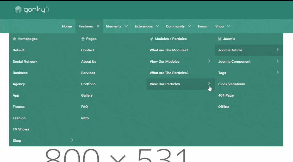 Gantry 5.5.7 sub-Menu dropdown animation issue · Issue #2987 · gantry/gantry5 · GitHub