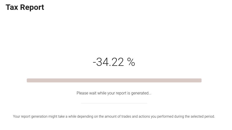 Negative progress percentage during tax report · Issue #1072 · rotki ...
