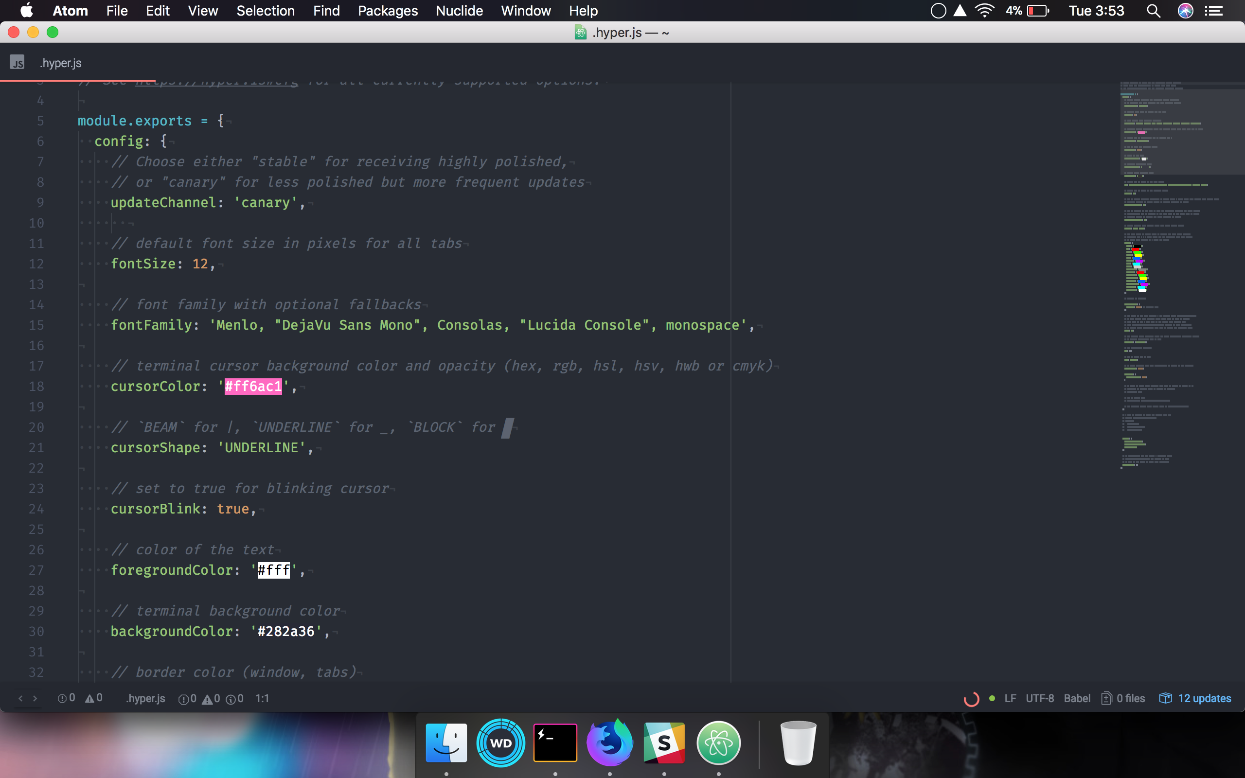 Preferences won't load (mac) · Issue #2446 · vercel/hyper · GitHub