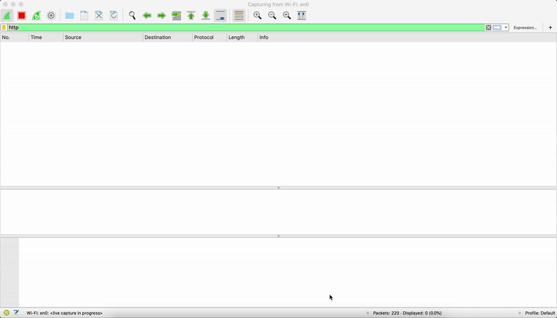Postman indicates "could not get response", but wireshark captures show ...