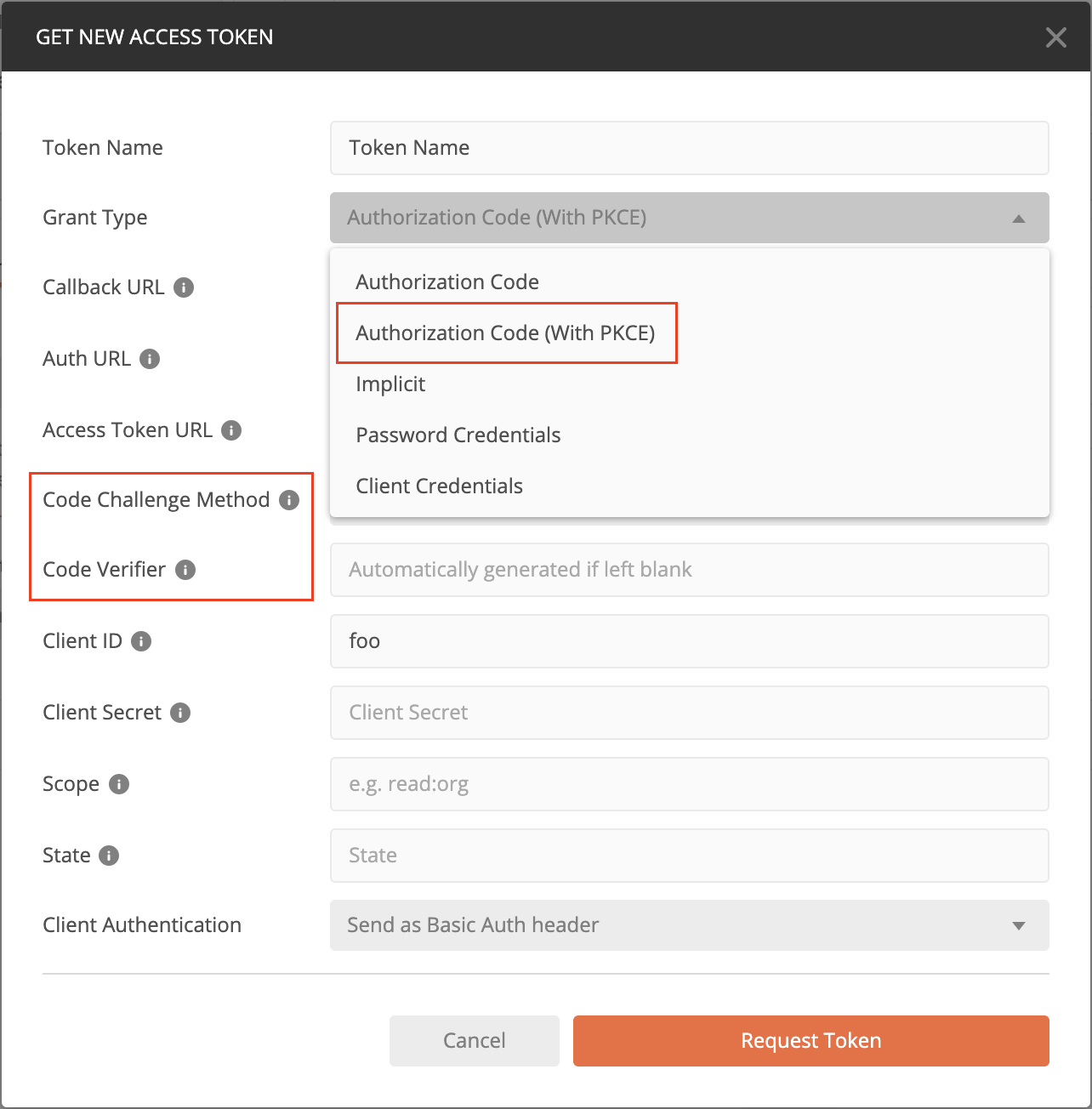 Pkce Support For Oauth 2 0 · Issue 3825 · Postmanlabs Postman App Support · Github