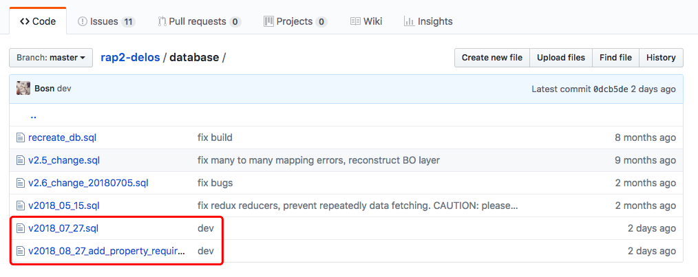 访问仓库出现500错误：SequelizeDatabaseError: Unknown column 'modules->interfaces->properties.required ...