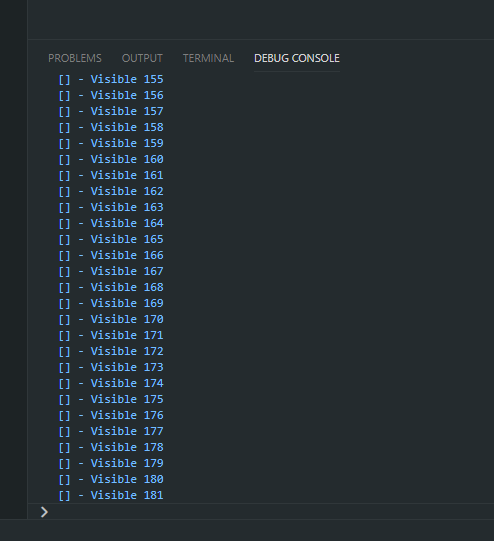 Debug Console Does Not Scroll To Bottom Reliably · Issue 120737 · Microsoftvscode · Github