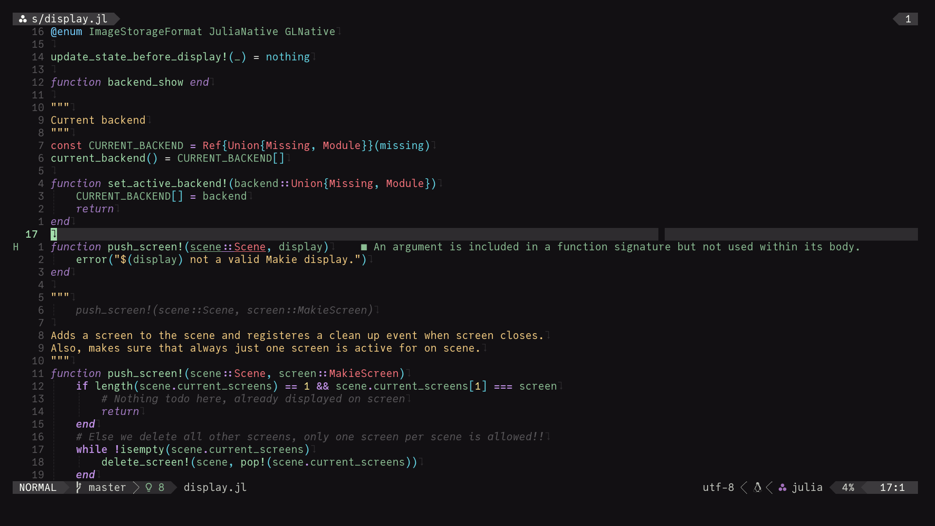 GitHub - daschw/leaf.nvim: A forest green dark & light colorscheme for ...
